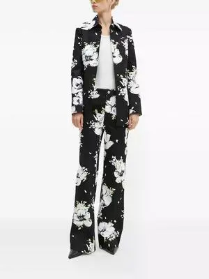 Moschino Floral-print Denim Jacket