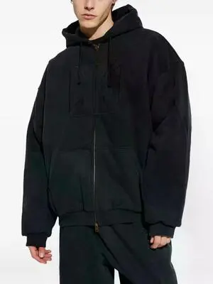 Vetements Embroidered Cross Hoodie
