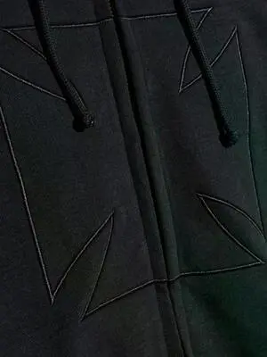 Vetements Embroidered Cross Hoodie