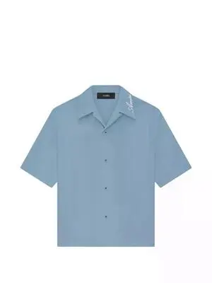Amiri Collar Camp Shirt - Blue