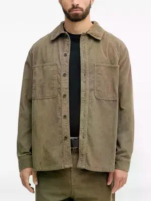 Armani Exchange Patch-pocket Corduroy Shirt