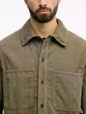 Armani Exchange Patch-pocket Corduroy Shirt