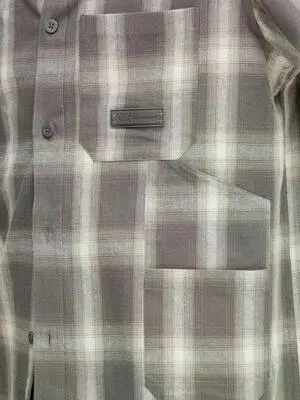 Armani Exchange Check-pattern Pocket Shirt