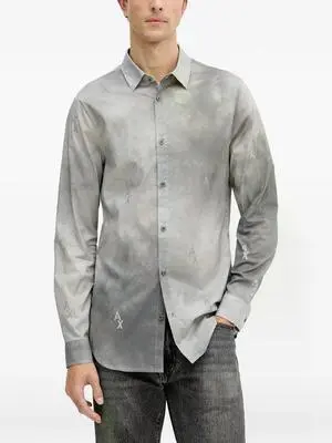 Armani Exchange Long-sleeve Button-fastening Shirt