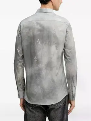 Armani Exchange Long-sleeve Button-fastening Shirt