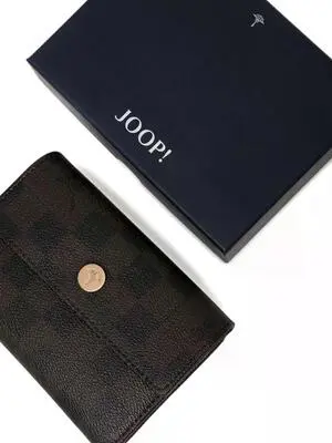 JOOP! Cosma Check-pattern Wallet