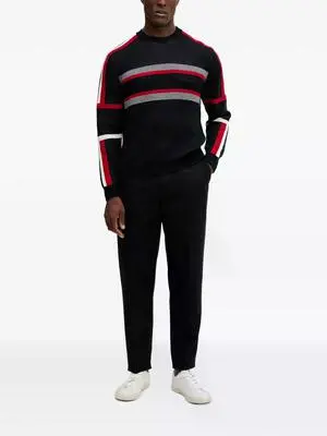 Armani Exchange Striped Crew-neck Sweater