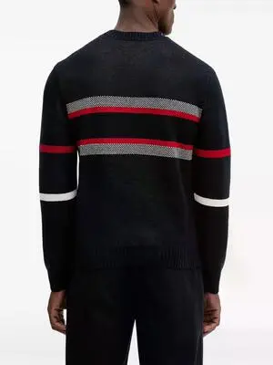 Armani Exchange Striped Crew-neck Sweater