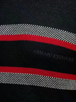 Armani Exchange Striped Crew-neck Sweater