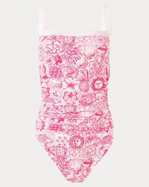 Lilly Pulitzer® Shirred One-piece Swimsuit