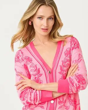 Lilly Pulitzer® Maralisa Jacquard Cardigan