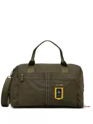 AERONAUTICA MILITARE Patch Handle Holdall - Green