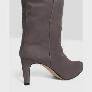 Theory Tube Knee-high Suede Boots