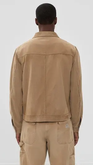 MAISON MARGIELA Faux Suede Sports Jacket