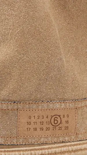 MAISON MARGIELA Faux Suede Sports Jacket