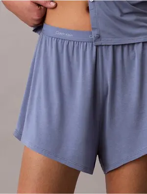 Calvin Klein Ultra Soft Modal Shorts - Blue Tulip
