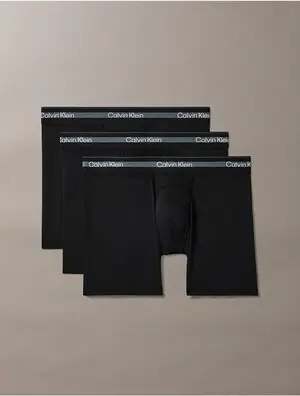 Calvin Klein Icon Active Mesh 3-pack Boxer Brief - Black