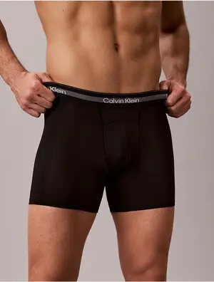 Calvin Klein Icon Active Mesh 3-pack Boxer Brief - Black