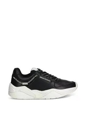 Armani Exchange Chain-embellished Trainers