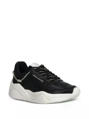 Armani Exchange Chain-embellished Trainers