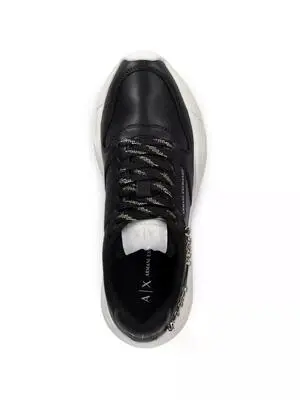 Armani Exchange Chain-embellished Trainers