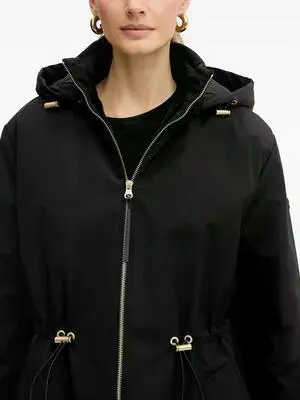 Armani Exchange Hooded Coat With Drawstring
