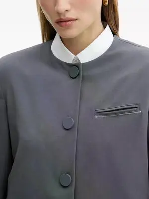 Armani Exchange Button Cropped Jacket