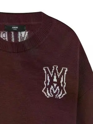 Amiri Ma Crew Knit Sweater