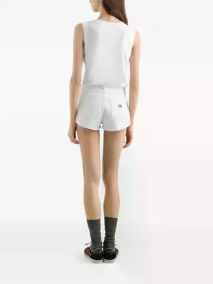 Dolce & Gabbana Frayed Hem Shorts