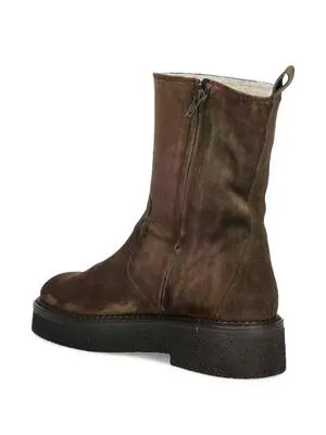 BILLI BI Zip-up Ankle Boots With Platform Sole