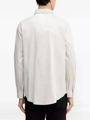 Armani Exchange Button-fastening Striped Shirt
