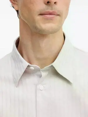 Armani Exchange Button-fastening Striped Shirt