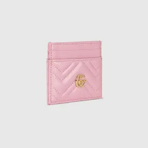 Gucci Gg Marmont Card Case Leather