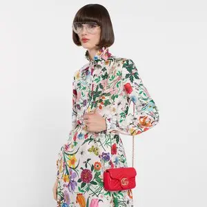 Gucci Gg Marmont Mini Shoulder Bag