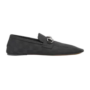 Gucci S Ragazzo Loafer Gg Canvas - Black