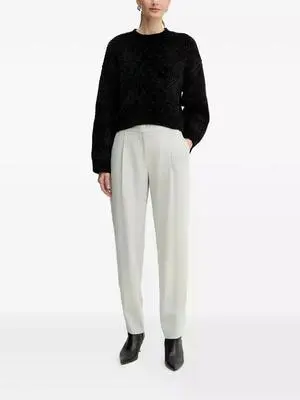 Armani Exchange Textured Round Neck Sweater