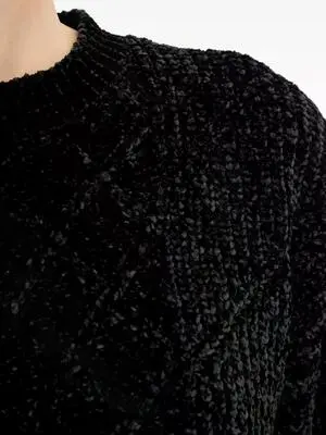 Armani Exchange Textured Round Neck Sweater