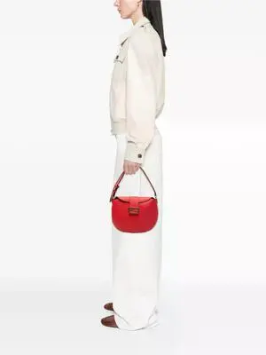 Fendi 2010-2025 Small Leather Croissant Hobo Bag