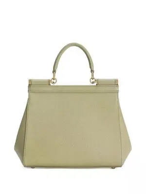 Dolce & Gabbana Small Sicily Tote Bag - Green