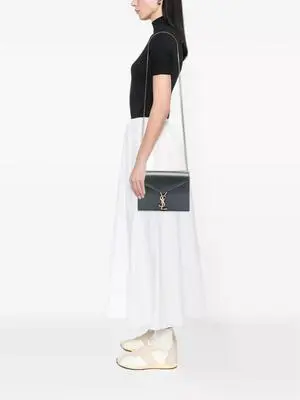 Saint Laurent 2018 Monogram Cassandra Clasp Bag - Green
