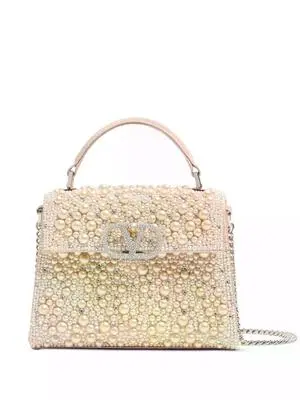 Valentino Garavani V Sling Mini Tote Bag - Neutrals