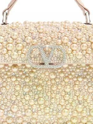 Valentino Garavani V Sling Mini Tote Bag - Neutrals
