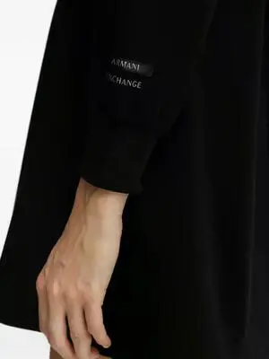 Armani Exchange V-neck Mini Dress