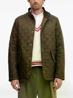 Barbour Quilted Chelsea Flyweight Jacket - Brown