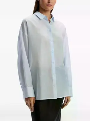 12 STOREEZ Buttoned Shirt - Blue