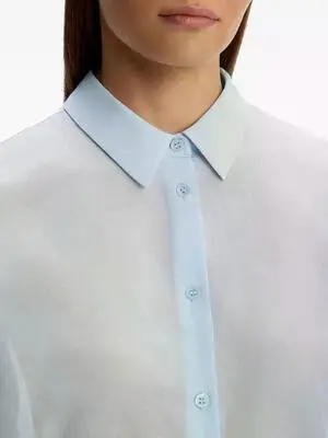 12 STOREEZ Buttoned Shirt - Blue