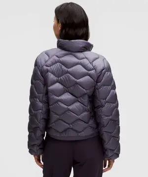 Lululemon Featherweight 900-fill-power Down Quilted Jacket - Grape Mist