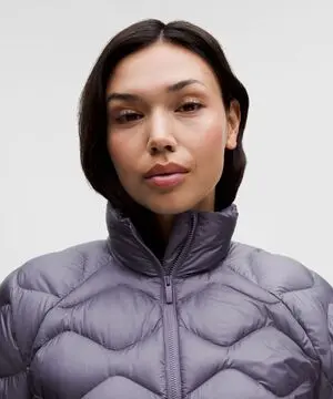 Lululemon Featherweight 900-fill-power Down Quilted Jacket - Grape Mist