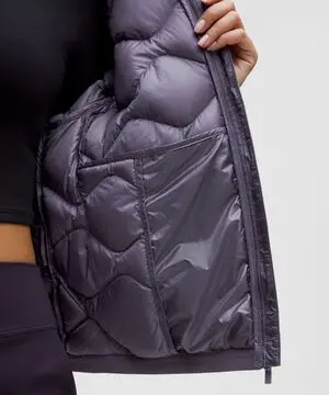 Lululemon Featherweight 900-fill-power Down Quilted Jacket - Grape Mist