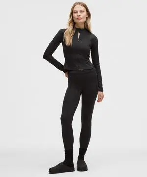 Lululemon Softy Suedey Slim-fit Jacket - Black/black